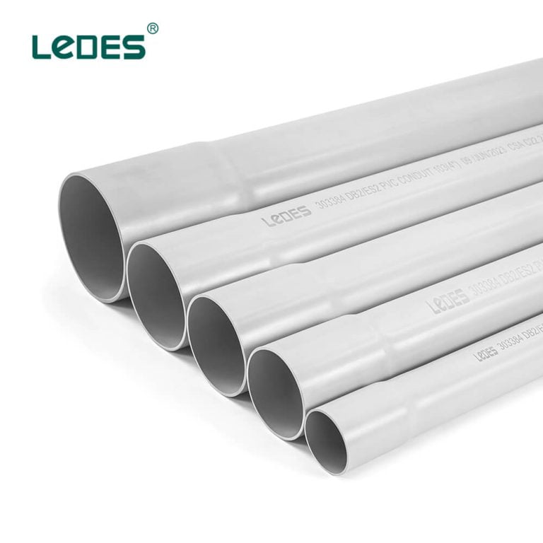 Ledes CSA Certified DB2 Conduit PVC Rigid Electrical Pipe