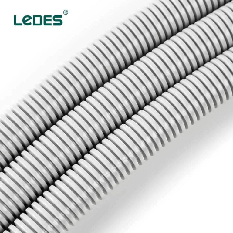 Ledes LSZH Electrical Corrugated Conduits Flexible Pipe