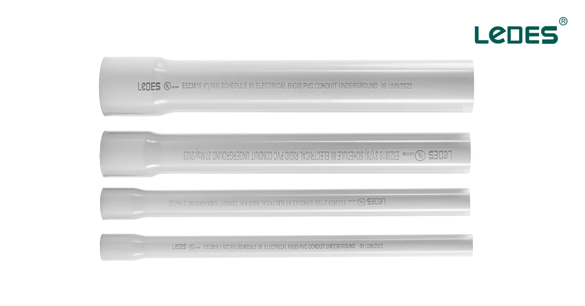 5 Key Differences: Sch 40 vs Sch 80 vs Type A vs Type EB PVC Conduit