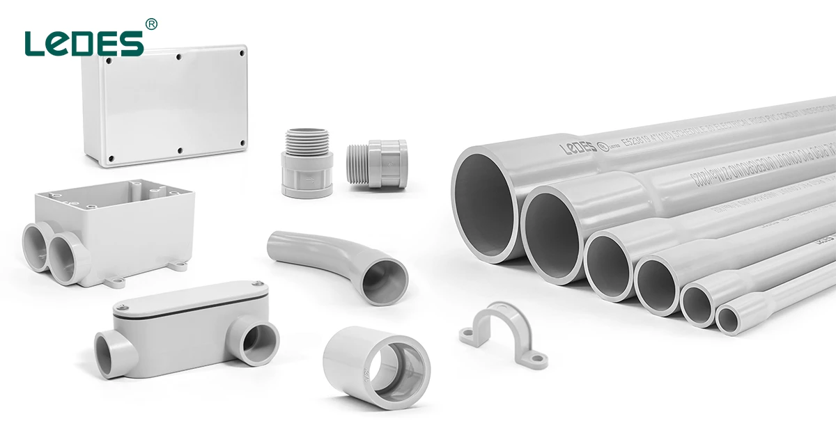 5 Key Differences: Sch 40 vs Sch 80 vs Type A vs Type EB PVC Conduit