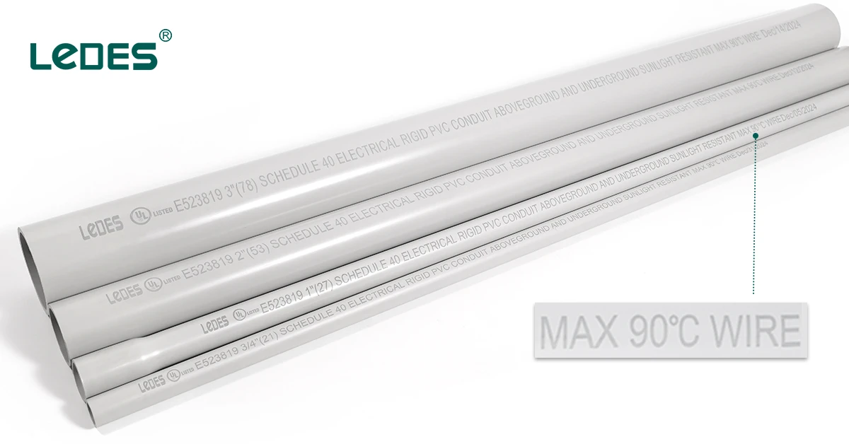 5 Key Differences: Sch 40 vs Sch 80 vs Type A vs Type EB PVC Conduit